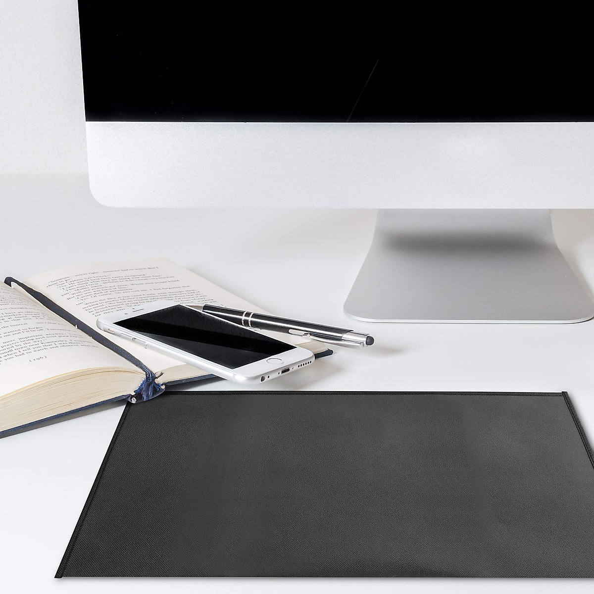 kwmobile Dust Cover Compatible with Logitech G213 Prodigy Gaming - Computer Keyboard Protector Fabric Case - Dark Grey