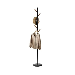 Yamazaki Home Hanger | Steel | Coat Rack, One Size, Black