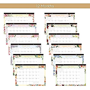 2023 Desk Calendar - 17” x 12” Large Monthly Desk Pad Calendar for Planning & Organizing - 12 Months Desktop/Wall Calendar Runs from January 2023 to December 2023