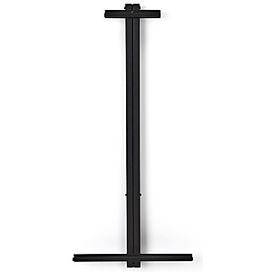 Displays2go Adjustable Metal Wall Easel, Holds Up to 36" Tall Media, Tilt Feature - Black (FDWEASLGBK)