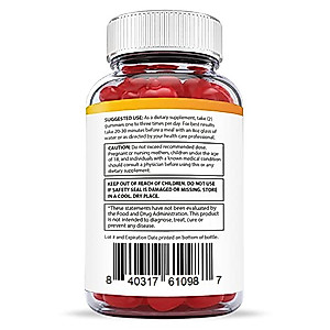 Justified Laboratories (2 Pack) Impact Keto ACV Gummies 1000MG with Pomegranate Juice Beet Root B12 120 Gummys