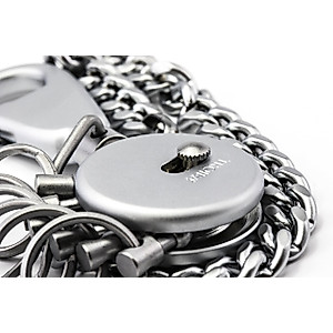 Troika Patent Chain Keyholder with 6 Rings (KR1060MA)