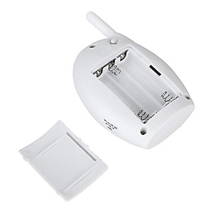Dioche Audio Baby Monitor, Digital Audio Baby Monitor Nanny Intercom Electronic Alarm Two-Way and Talk Back Intercom (US)