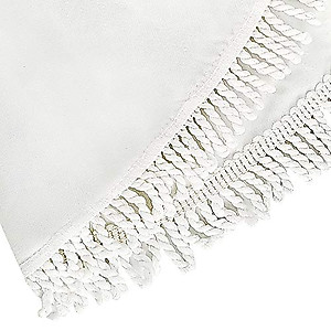 Dream Bay Christmas Tree Skirt,﻿Golden Sparkling Christmas Tree Mat for Xmas Party Decoration 30x30 Inches