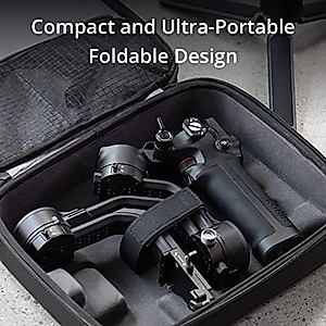 DJI RSC 2 - 3-Axis Gimbal Stabilizer for DSLR and Mirrorless Camera, Nikon, Sony, Panasonic, Canon, Fujifilm, 6.6 lb Payload, Foldable Design, Vertical Shooting, OLED Screen, Black