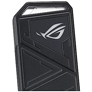 ASUS ROG STRIX Arion Aluminum Alloy M.2 NVMe SSD External Portable Enclosure Case Adapter, USB 3.2 Gen 2 Type-C (10 Gbps), USB-C to C and USB-C to A Cables, Fits PCIe 2280/2260/2242/2230 M Key/B+M Key