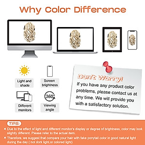 SEIKEA 10" Short Claw Highlight Ponytail Extension Wavy Curly Thick Jaw Clip in Hair Extensions Ponytail Soft Natural Looking Synthetic Hairpiece for Women Deepest Brown