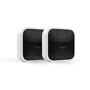 Certified Refurbished Blink Indoor (3rd Gen) – wireless, HD security camera with two-year battery life, motion detection, and two-way audio – 2 camera kit