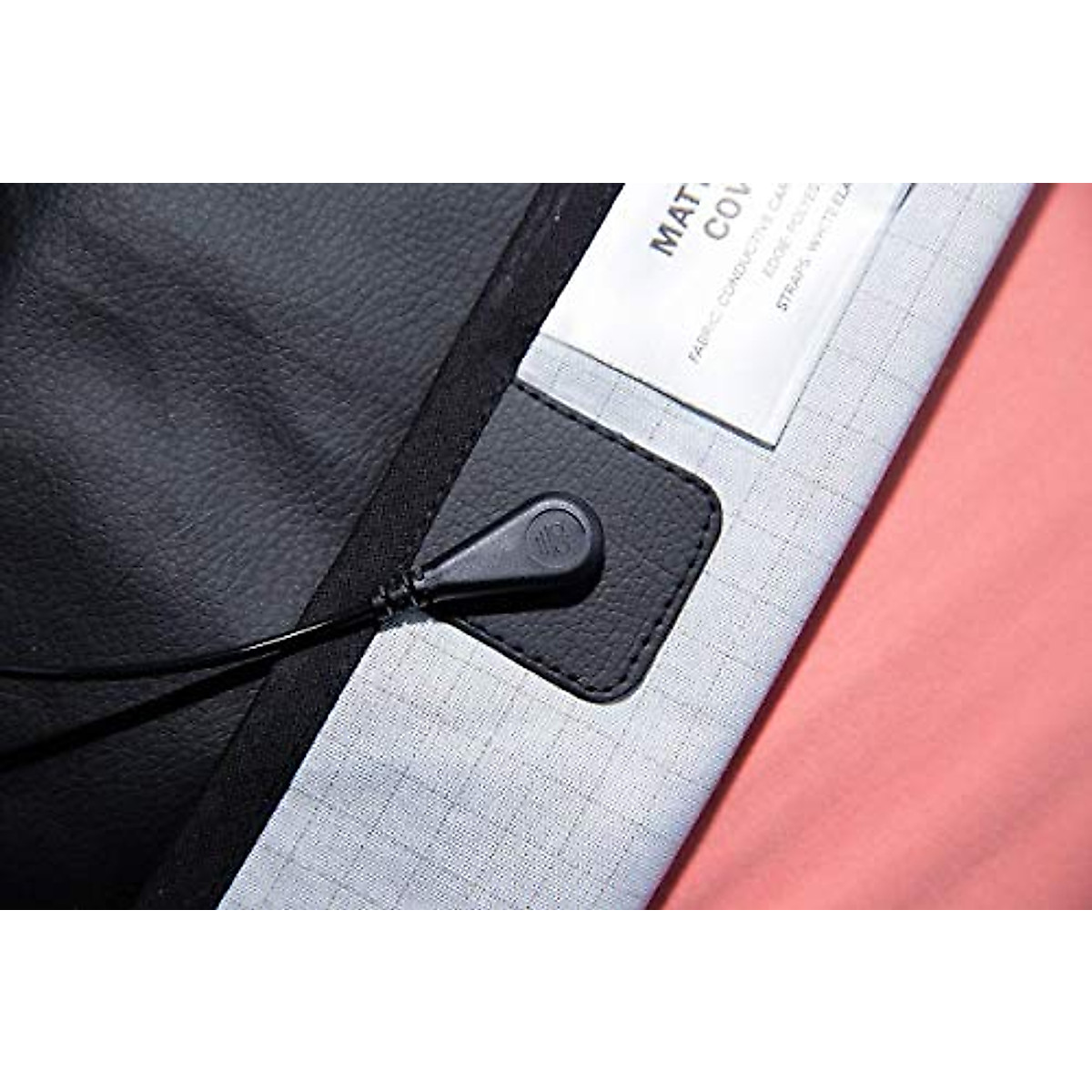 Grounding Mattress Cover for Bed (Queen Size), Like grounding Sheets for earthing, Improve Sleep with Clint Ober's EARTHING Products (Available in Cal King, Split King, King, Full, Twin, Twin XL)