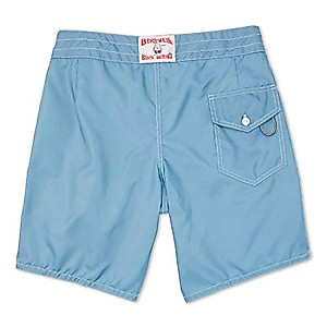 Birdwell Men's 311 Nylon Boardshorts, Medium Length (Federal Blue, 38)