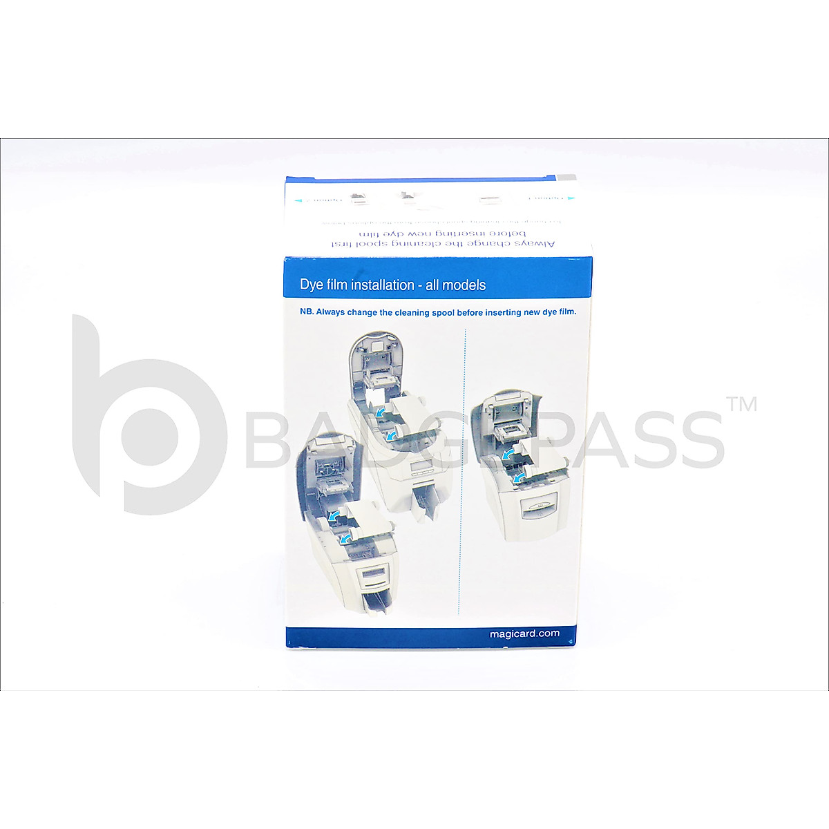 Magicard MA250YMCKOK Color Ribbon Kit (YMCKOK, 250 Prints) for Enduro and Rio Pro Series Card Printers Straight from Manufacturer