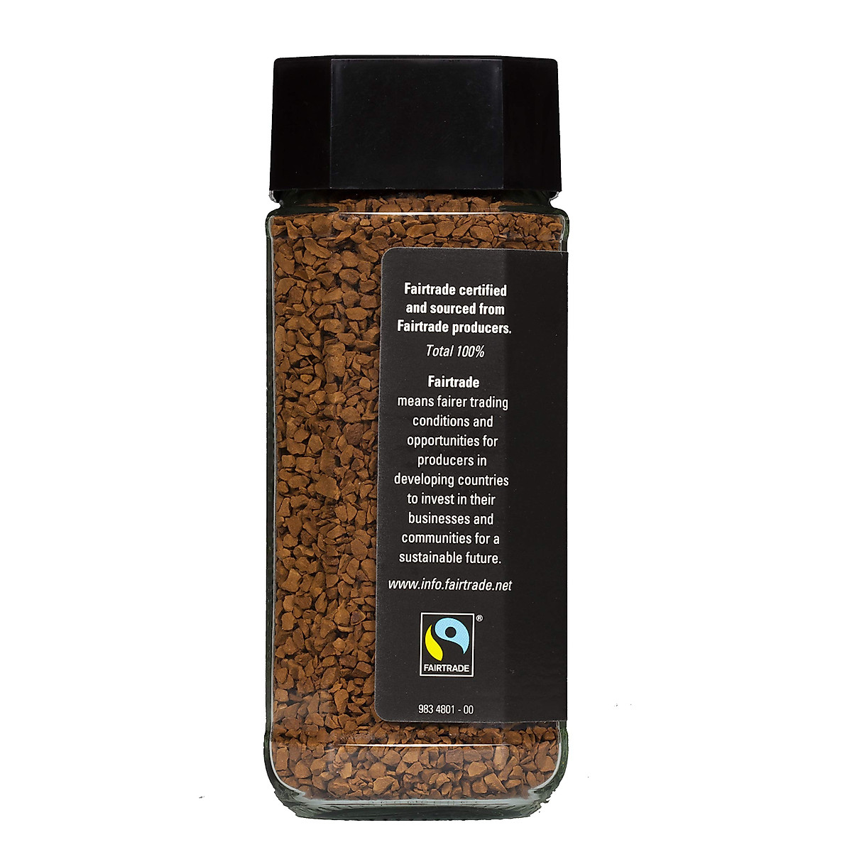 Mount Hagen 3.53oz Organic Freeze Dried Instant Coffee | Eco-friendly Coffee Made From Organic Medium Roast Arabica Beans | Organic, Fair-Trade Coffee Instant [3.53oz Jar]