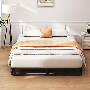 Full Box Spring 5 Inch, Heavy Duty Metal Box Spring Bed Base with Easy Assembly, Mattress Foundation Full, Strong Metal Frame, Noise Free, 3000lbs Max Weight Capacity