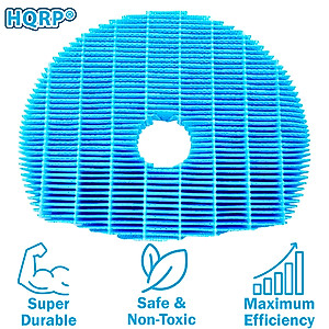 HQRP Humidifying Filter Compatible with Sharp KC850U, KC860U, KC-C70U, KC-C100U, KC-C150U Humidifier, FZC100MFU Replacement