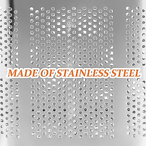 UPKOCH Stainless Steel Utensil Silverware Holder Organizer Drying Rack Basket Holder with Hooks Chopstick Holder for Dishwasher