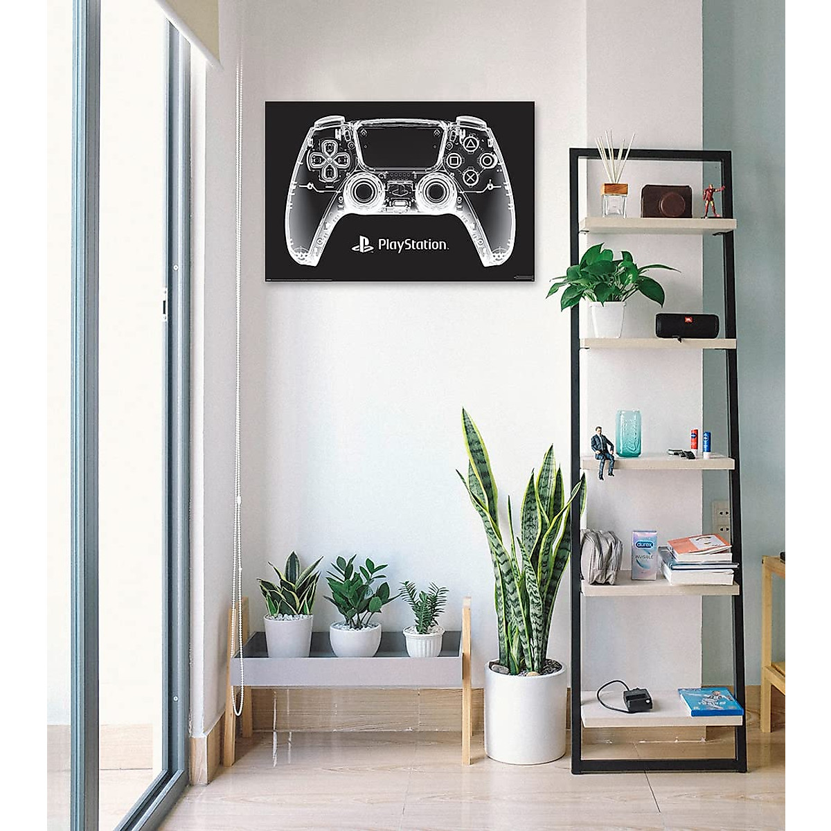 PlayStation - Gaming Poster (X-Ray Gaming Controller/Pad) (Size: 36" x 24")