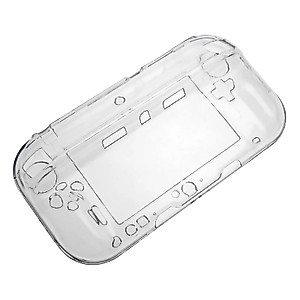 Clear Crystal Hard Skin Case Cover for Nintendo Wii U Gamepad Remote Controller Scratch-resistant Protective Cover Controller Protection