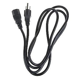 Digipartspower 6ft AC Power Cord Cable Plug Compatible with HP Color Laserjet Pro M255dw Printer