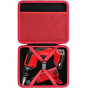 Khanka Hard Storage Case Replacement for Milwaukee 2866-20 M18 FUEL Drywall Screw Gun and 49-20-0001 Drywall Gun Collated Magazine Attachment, Case Only
