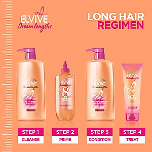 L’Oréal Paris Elvive Dream Lengths Super Curls Cream Leave-In, 5.1 Ounce