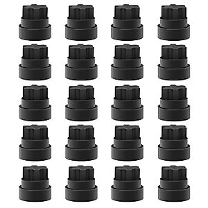 Rubber Grate Feet Part - Replacement for Thermador Bosch Range/Gas Cooktop-Compatible with Part Number 00618112, 00637940, 1999626, 617174, 618112, AH3478553, EA3478553, PS3478553-20 Pack