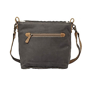 Myra Bag Galeecha Shoulder Bag Chevron Cow