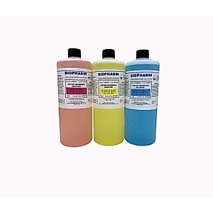 pH Buffer Calibration Solution 3-Pack | 1 Quart (950 mL) Bottle Each | pH 4.00, pH 7.00 & pH 10.00 | NIST Traceable Reference Standards for All pH Meters