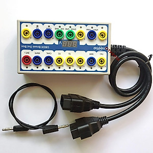 OBD Detector Breakout Box CAN Data Line Signal,Car Fault Diagnostic Scan Tool White