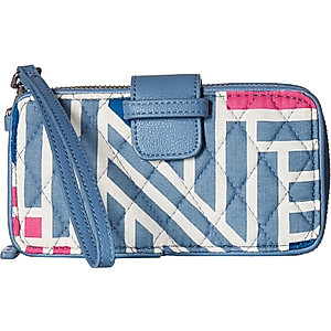 Vera Bradley Women's RFID Smartphone Wristlet Geo Medallions One Size