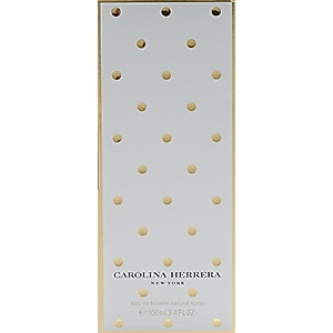 Carolina Herrera Carolina Herrera Fragrance For Women - Embodiment Of Elegance And Femininity - Top Notes Of Apricot And Orange Blossom - Floral Heart Notes - Warm Base Notes - Edt Spray - 3.4 Oz