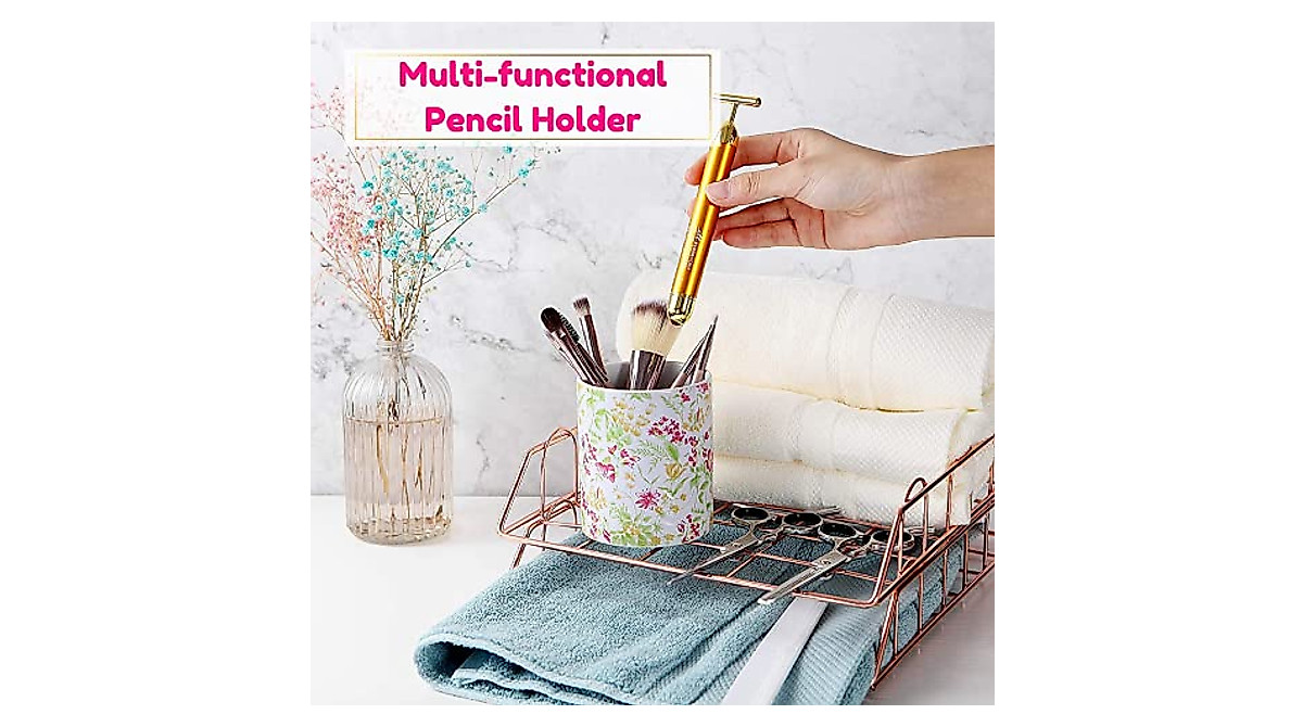 VIBRANZ LAB Cute Desk Pen Holder - Stylish & Functional