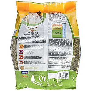 Sunseed Company 36145 1 Piece Vita Sunscription Timothy Guinea Pig Food Treat, 5 Lb