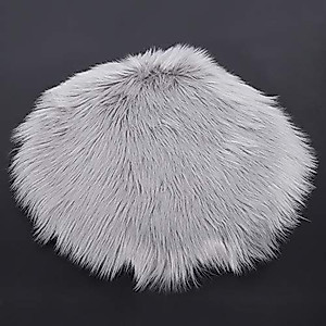 Hand Warmer,Electric Heating Blanket,Small Pet Cats Plush Heating Mat Heating Blanket Constant Temperature Waterproof Anti-creep USB Interface(grey)