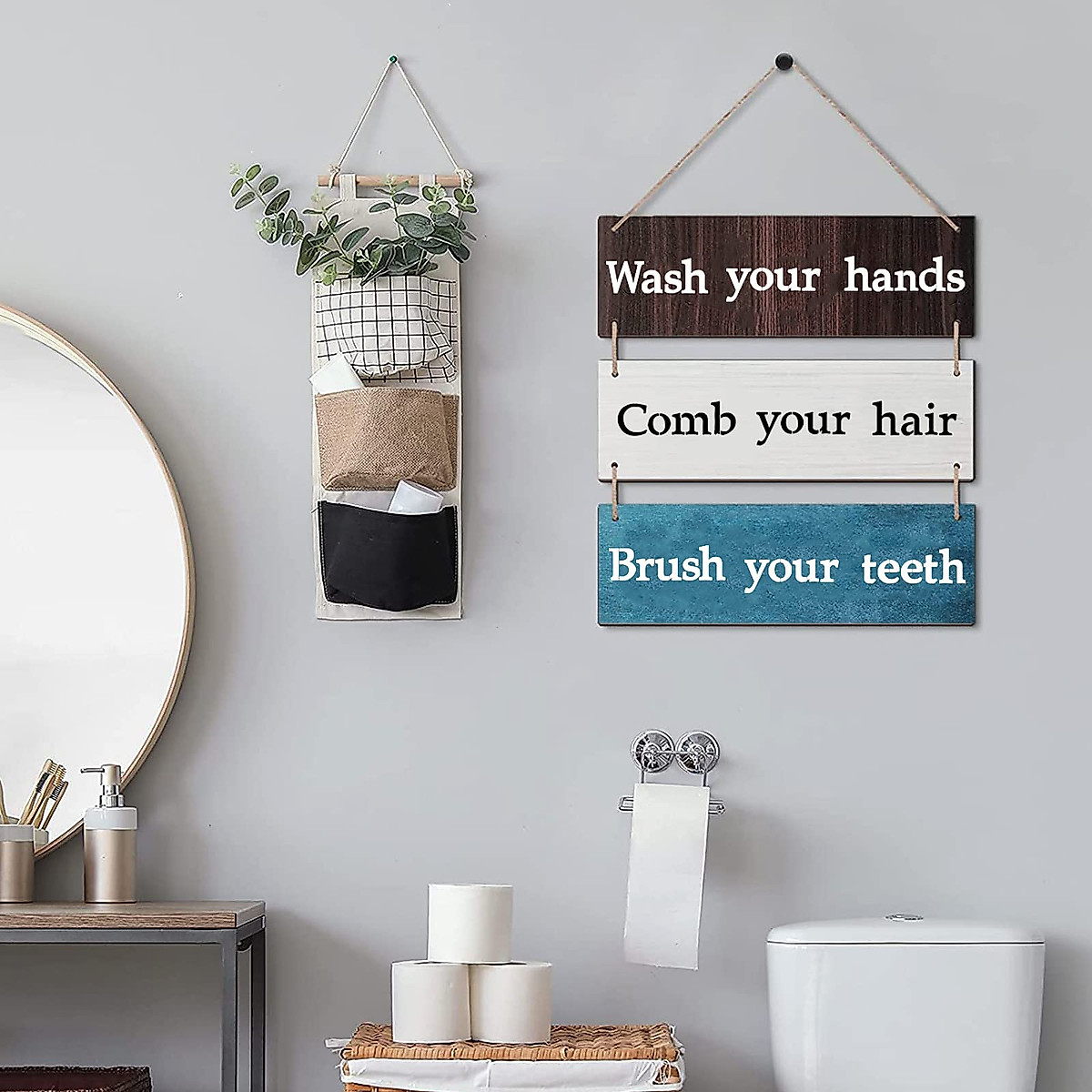 DZXCYZ 1 Inch Alphabet Letter Stencils, 65 Pcs Reusable Plastic Letter Number Symbol Interlocking Drawing Template Kit for Painting on Wood, Wall, Fabric, Rock, Signage, Door Porch