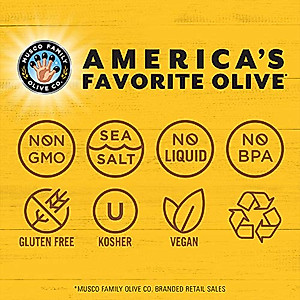 Pearls Olives To Go!, Large Ripe Pitted, Black Olives, 4.8 Ounce - 4 Count(Pack of 6)