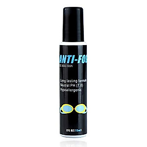 LifeArt Anti Fog Spray for Swim Goggles, Ski Masks, Snorkeling and Diving Masks, Prevents Fogging, Anti-Static, Streak-Free, Unscented, Alcohol and Ammonia Free (1 Bottle)