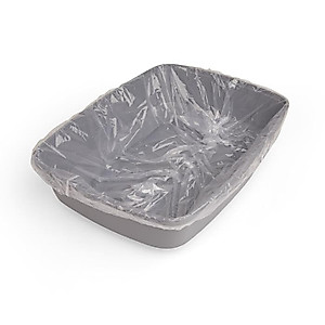 So Phresh Elastic Litter Liners for Cats, 38.3" L X 17.3" W, Count of 30