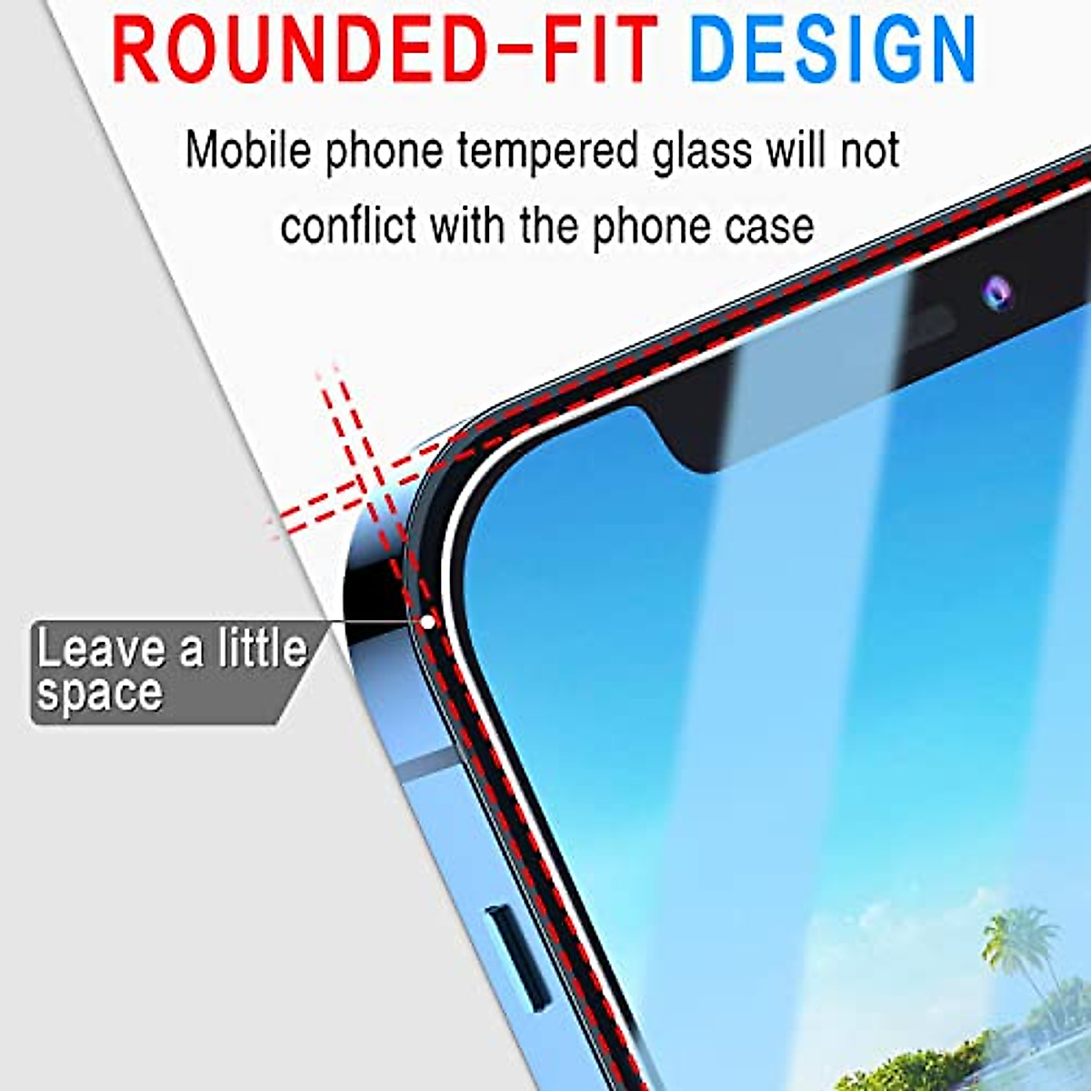 Slanku [3 Pack] Screen Protector For Samsung Galaxy A32 5G, M12 Tempered Glass, Bubbles Free, Case Friendly, Anti-Scratch, Easy to install, 9H-hardness