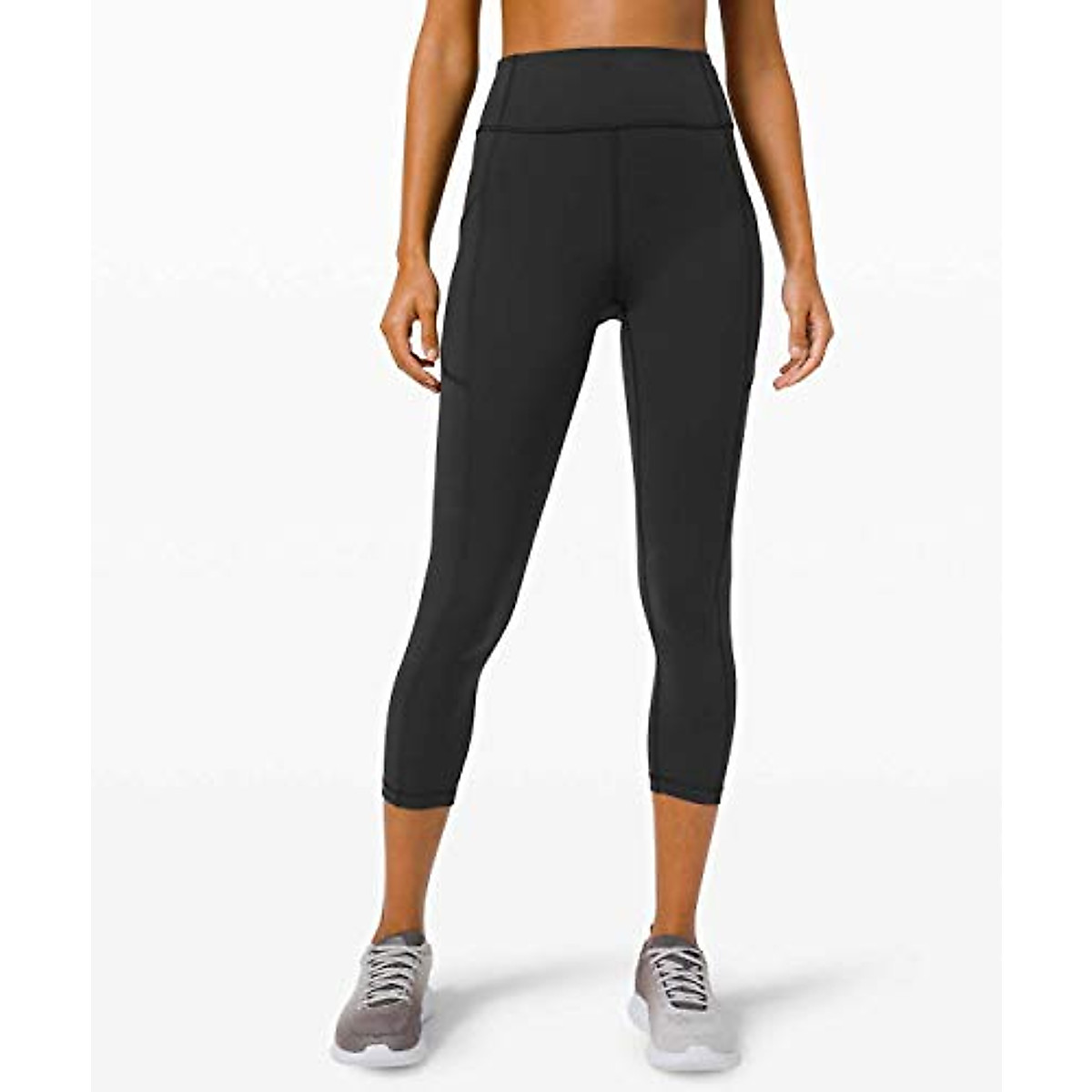 LULULEMON Invigorate High-Rise Crop 23" (Black, 4)