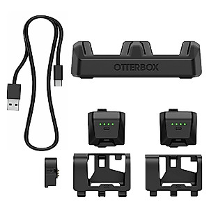 OtterBox Hot Swap Controller Batteries for Xbox One and Xbox Series X|S, 2 Batteries And Charging Dock Included