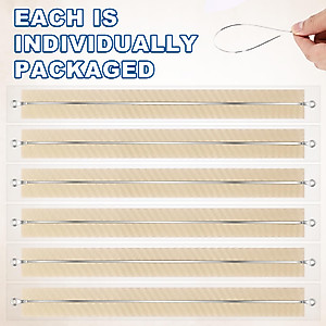 6pcs Impulse Sealer Replacement Parts, 12 Inch Teflon Cloth Strips Heat Seal Strips Square Sealing Element Grip Impulse Foodsaver Repair Accessories Kit for Most 200/300 Type Hand Heat Sealers