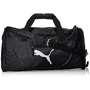 PUMA unisex adult Evercat Contender Duffel Bags, Black, One Size US