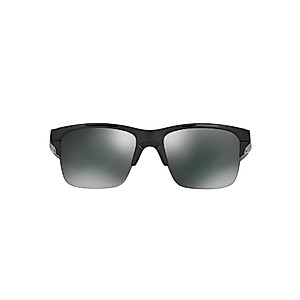 Oakley ThinkLink Sunglasses, Thinlink Polished Black W/Black Iridium, One Size
