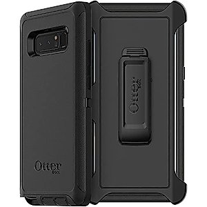 OtterBox Defender Series Screenless Edition Case for Samsung Galaxy Note 8 (Only) - Holster Clip Included - Non-Retail Packaging - Black