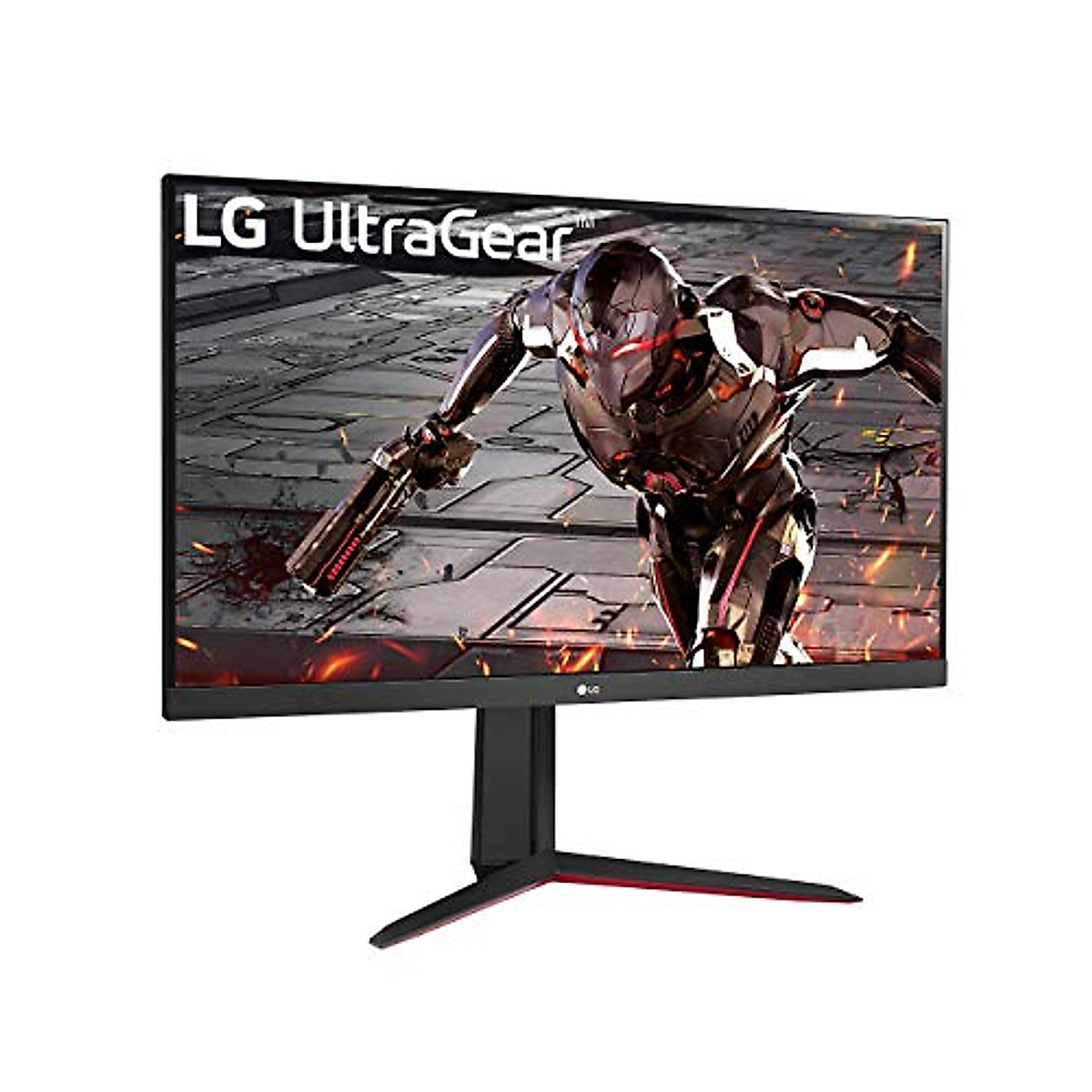 LG 32GN650-B 32” Ultragear QHD (2560 x 1440) Gaming Monitor with 165Hz Refresh Rate with 1ms Motion Blur Reduction, HDR 10 Support and AMD FreeSync – Black (Renewed)