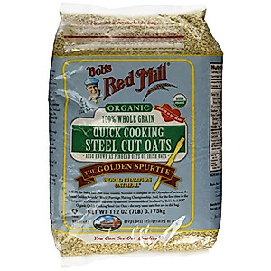 Bob's Red Mill Quick Cooking 100% Whole Grain Oats, 112 Ounce