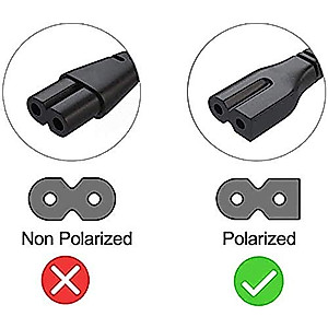 SKKSource AC in Power Cord Outlet Socket Plug Cable Lead Compatible with Bose Solo 15 TV Sound SubWoofer System