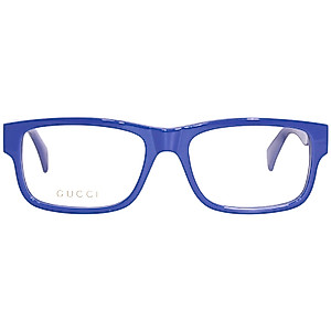 Gucci GG1141O-002 Blue narrow Men's Eyeglasses