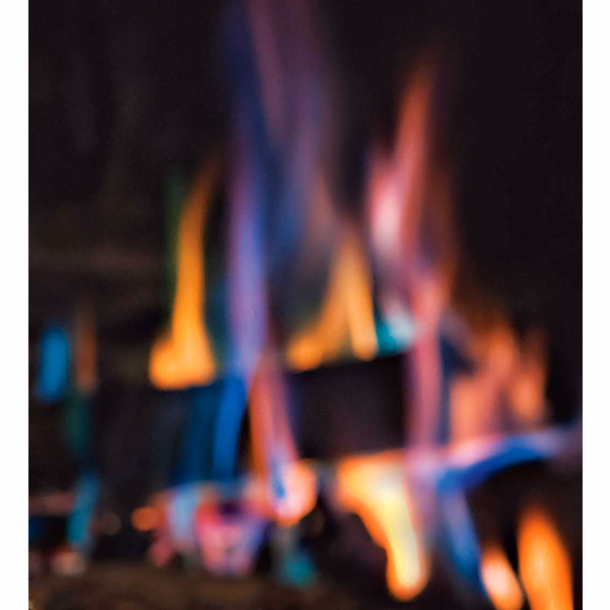 Plow & Hearth Fireplace Color Changing Pine Cones Wood Burning Accessories