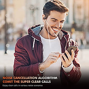 ACREO The Next Generation Open Ear Headphones, OpenBuds【2022 Launched】, True Wireless Earbuds with Earhooks, Bluetooth Workout Headphones, 18 Hours Playtime with Case, IPX7 Waterproof, Black